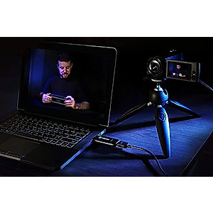Elgato Cam Link 4K, External Camera Capture Card, Stream and Record with DSLR, Camcorder, ActionCam as Webcam in 1080p60, 4K30 for Video Conferencing, Home Office, Gaming, on OBS, Zoom, Teams, PC/Mac