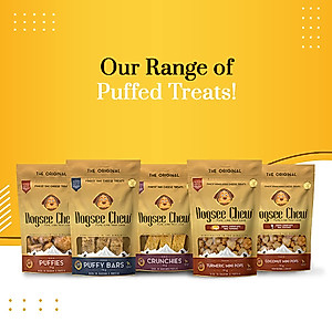 DOGSEE CHEW Crunchies | 100% Natural Himalayan Yak Chews | Helps Fight Plaque and Tartar | Maintains a Healthy Coat and Shiny Fur | Ideal for Dogs of All Ages and Breed - 0.15 lb