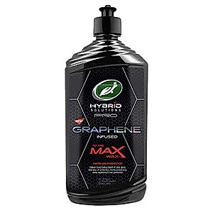 Turtle Wax 53479 Hybrid Solutions Pro to The Max Wax, Graphene Liquid Wax, 14 oz.