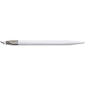 NT Cutter Resin Holder Art Knife, White Holder, 1 Knife (D-401P-W)