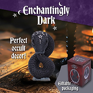 Nemesis Now Cult Cuties Adorable Occult Figurines, Bewitching Evil Spirit Creatures, Hand-Painted, Resin - Ouroboros