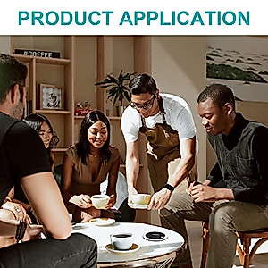 SINGCALL Wireless Calling System, Nurse Call System, 360 Degree Waterproof Pager Watch Receiver, No Screw Pager, Pack of 5 Pagers and 1 Receiver