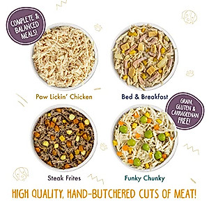 Weruva Classic Dog Food, Variety Pack, Baron's Batch, Wet Dog Food, 14oz Cans (Pack of 12), Multi