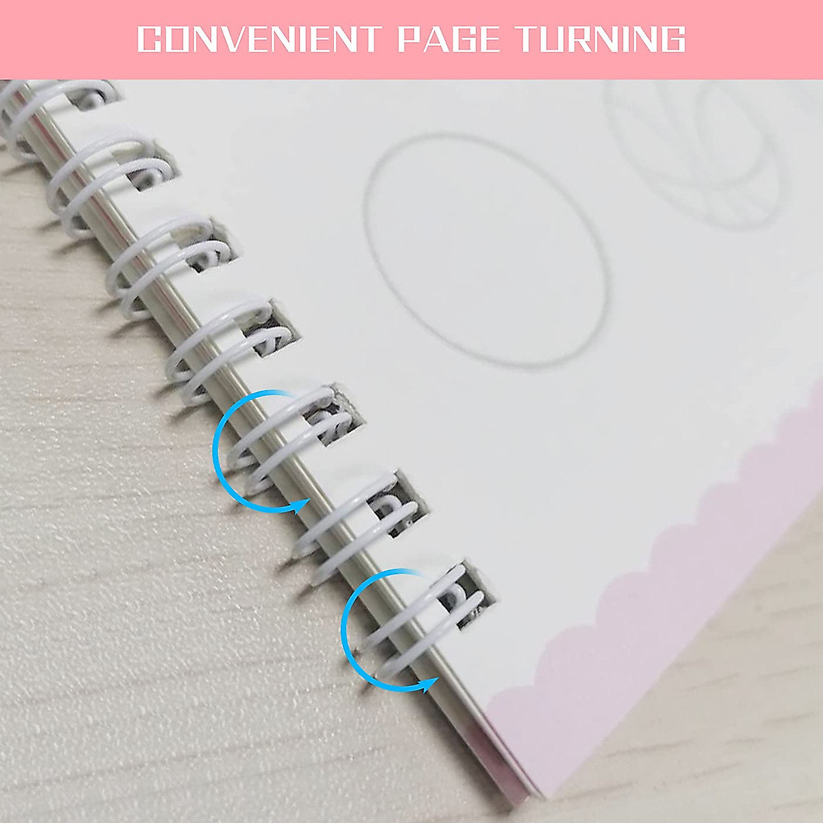 Magic Reusable Practice Copybook for Kids,Magic Reusable Practice Copybook,Practice Copybook for Age 3-5 Calligraphy Simple Hand Lettering (Exercise book four sets)