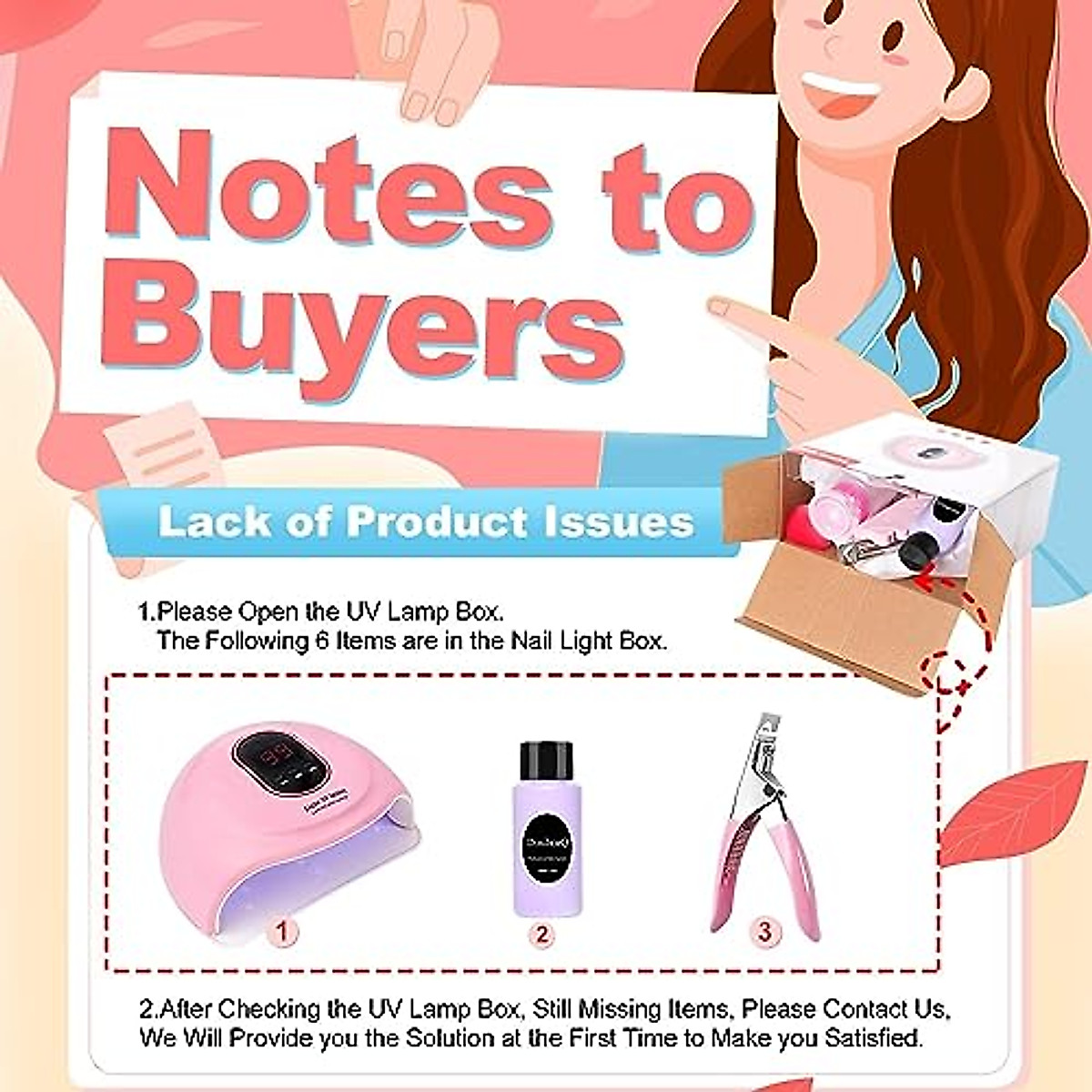 Acrylic Nail Kit With Drill And U V Light Full Nail Kit Set Professional Nail Starter Kit For Beginners Acrylic With Everything