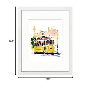 Annecy 11x14 Picture Frames (1 Pack, White), Simple Designed Photo Frame, For Pictures 11x14 for Wall Mounting, Classic Simple Home Office Decor