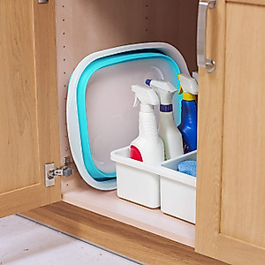 PrepWorks Large Collapsible Tub, Turquoise