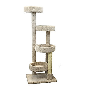 New Cat Condos Cat Tree, Beige