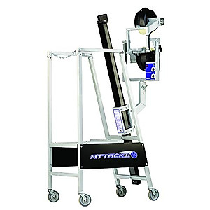 Attack II Volleyball Machine, a Professional Training Tool (Womens Programs) for Serve Receive, Defensive, Blocking and Attacking Drills