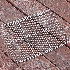 Happyyami Accessories small ultra light small cooling rack grill grill rack pot rack grid barbecue mini charcoal grill hibachi grill portable charcoal grill portable small grill