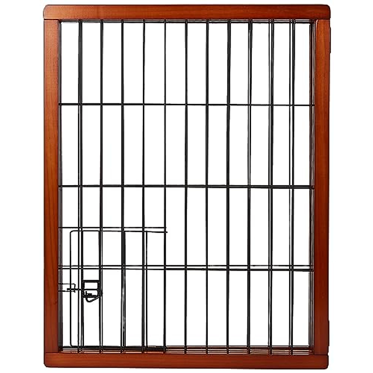 Carlson Pet Products Design Paw Extra Tall 62-Inch Super Wide 3 Panel Premium Wooden Pet Gate,Brown