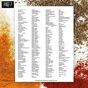 AllSpice Ultimate Spice Label Set 525 Preprinted Water Resistant Round Spice Jar Labels Set 1.5" with Extra Fine White Paint Pen(Modern Black)