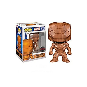 Funko POP! Marvel Iron Man Wood Deco Vinyl Figure - Entertainment Earth Exclusive