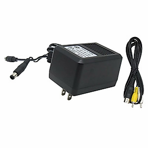 Great AV Cable & AC Power Cord Bundle for SEGA Genesis 1 (Model: 1601)