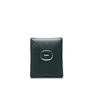 Fujifilm Instax Square Link Smartphone Printer - Green - Fuji Instax Square Instant Film (20 Sheets) – Instax Link Printer Bundle (Green)