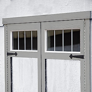 Handy Home Products Beachwood 8x12 Do-it-Yourself Wooden Storage Shed Tan