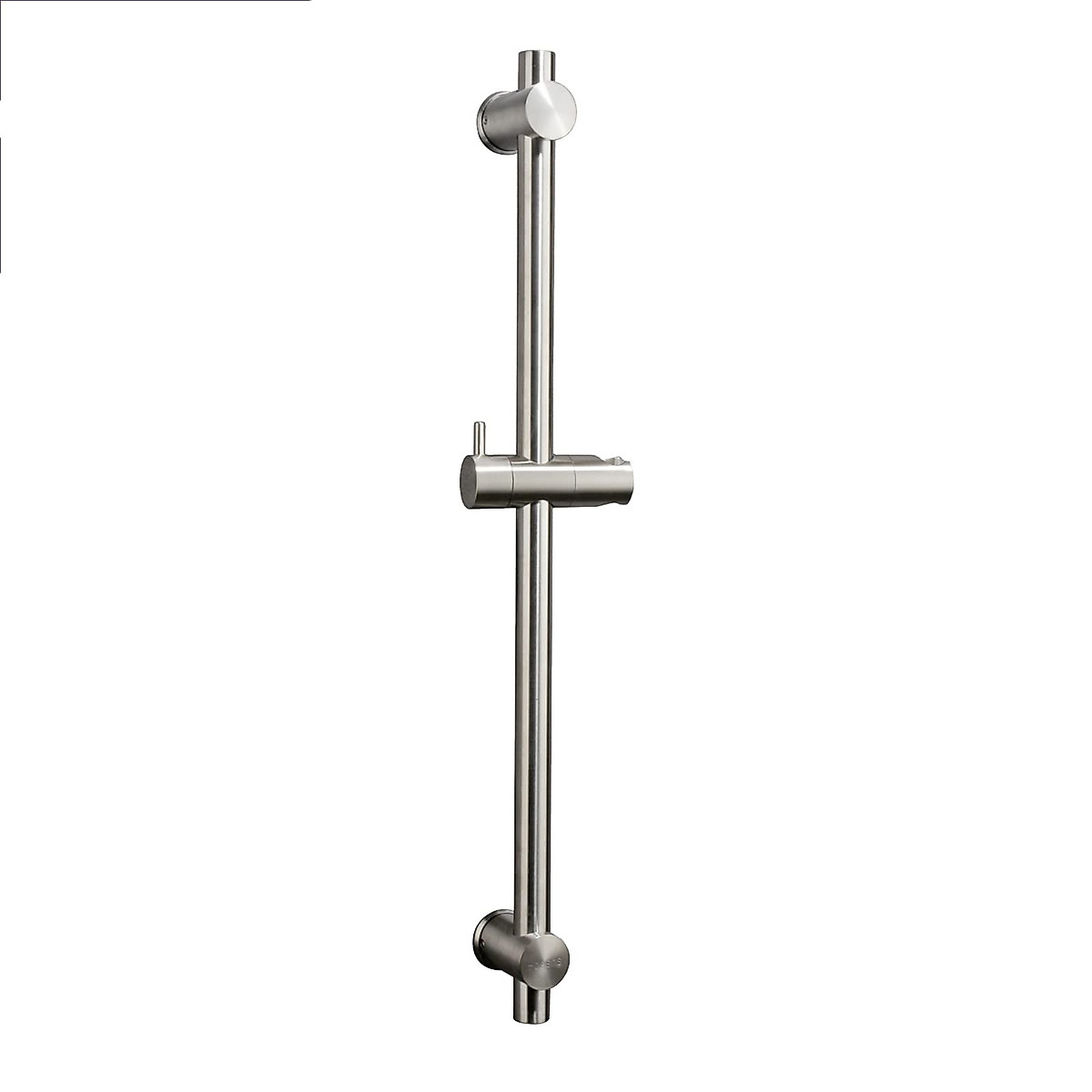 HAMOLER 24 Inch Shower Slide Bar with Adjustable Shower Holder Stainless Steel Wall Mount Sliding Bar, Brushed Nickel