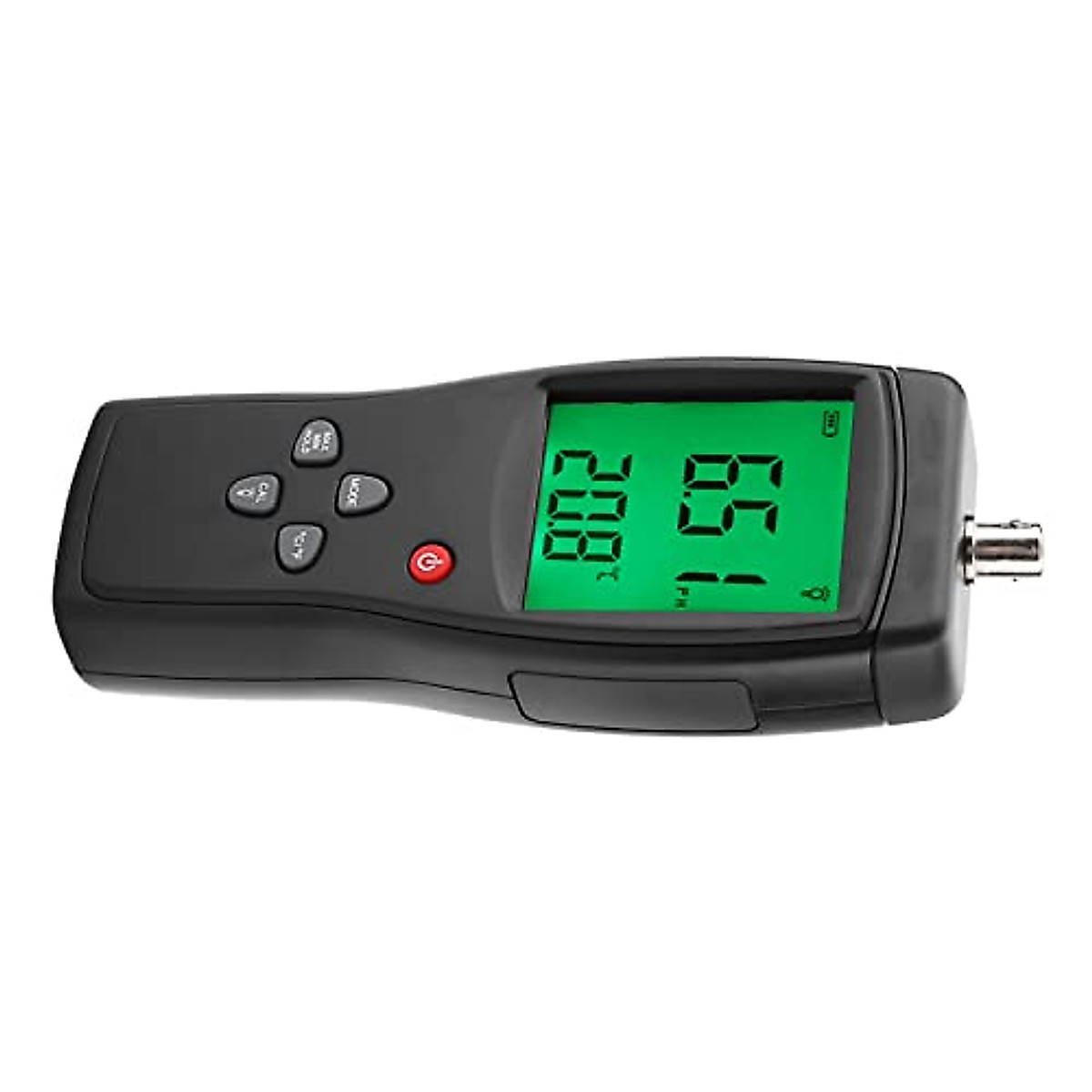 Ph Messgerät,Deosdum Feuchtemessgerät Smart Sensor As218 Digital Ph Meter Tester 0.00~14.00 Ph Moisture Measuring Instrument Ph Meter