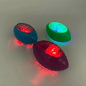 POPETPOP 3pcs Dog Teasing Toys Dog Bones Cleaning Tool Cleaning Toy Chew Toys for Large Dogs Dog Rugby Dog Balls Pet Interactive Dog Dental Sticks Light up Pet Cat Ball for Dogs