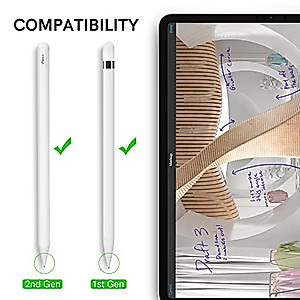 Apple Pencil 1st Generation Case + 2 Pack Apple Pencil Tips