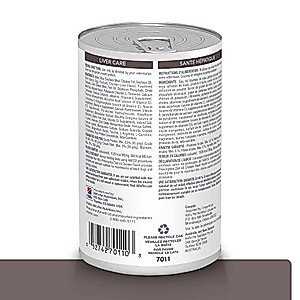 Hill's Prescription Diet l/d Liver Care Wet Dog Food, Veterinary Diet, 13 oz. Cans, 12-Pack