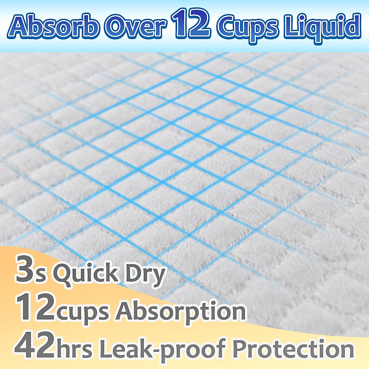 Dogcator Dog Pee Pads Extra Large 30"x36", 30 Count Super Absorbent Pee Pads for Dogs, Disposable Urine Bed Pads for Doggie, Thicken XXL Puppy Pads, Piddle Pads X-Large for Indoor, Outdoor Use