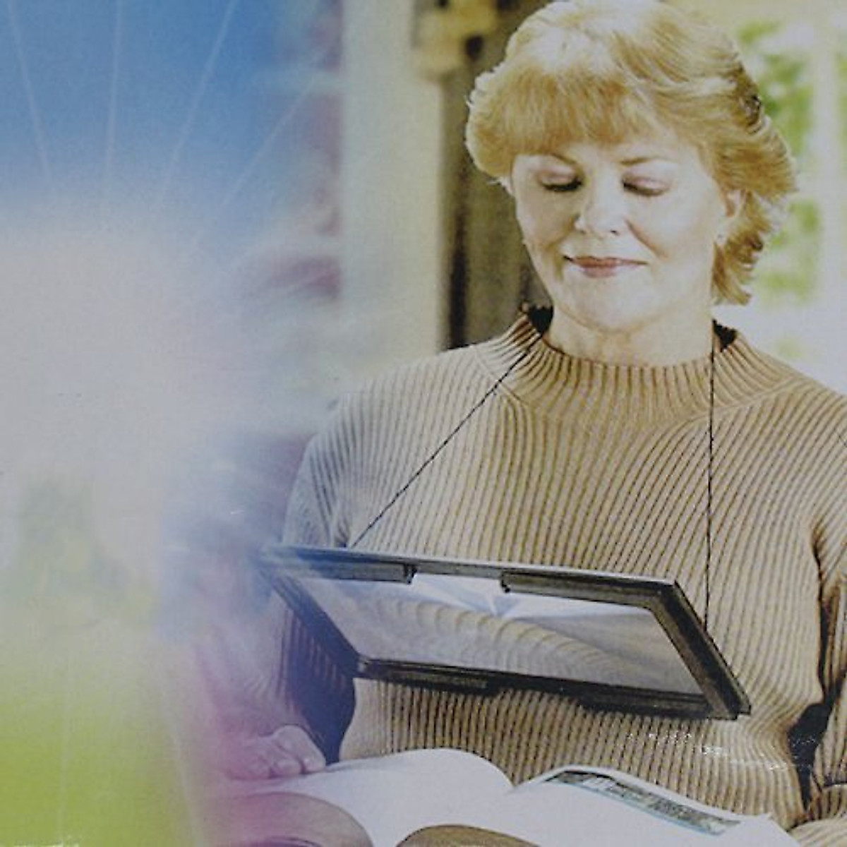 A4 LED Magnifier A4 Full Page Large Hands Free Magnifier 3X Magnifying Glass Lens Reading with Cord