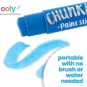 OOLY, Giftable Chunkies, No Brush or Water Needed, Twistable Paint Stick Set for Kids and Adults, Great for Any Project Including Posters, Cards, Scrapbooking, and Journaling, Set of 12