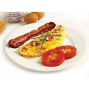 Norpro, Red Silicone Omelet Maker, 8.75 by 4.75 by 1.38-Inch, 8.75" x 4.75" x 1.38"
