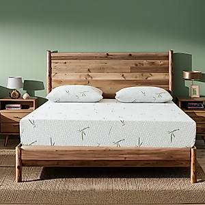 Wamnexti 8in Gel Memory Foam Mattress for Queen Size Bed, Medium Firm, Breathable Removable Cover