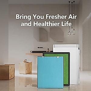 FMDZFL P500 Replacement Filter Compatible with PURO-XYGEN P500 Purifier, and KJ203/PETS 300/APD801 Purifier, 4-in-1 High-Efficiency Filters