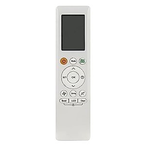 AULCMEET RG10A BGEF New Replacement Remote Control fit for Midea AC Air Conditioner RG10A(B2S)/BGEF