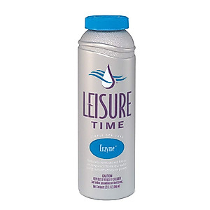 LEISURE TIME Spa Care Bundle - Bright and Clear Cleanser (32 fl Oz) + Enzyme Simple Care (32 fl Oz)