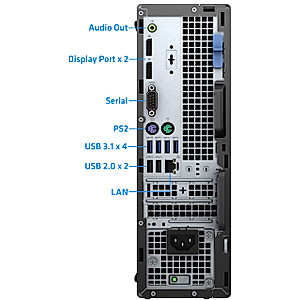 Dell OptiPlex 7090 SFF Desktop Computer, Intel Core i5-10500 Upto 4.5GHz - 32GB RAM, 512GB NVMe SSD + 1TB HDD Backup, Wi-Fi, Bluetooth, DVD, DisplayPort, HDMI - Windows 10 Pro (Renewed)