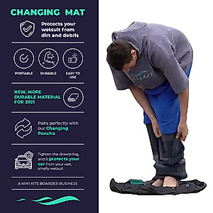 Parallaxx Wetsuit Changing Mat Waterproof Dry Bag for Scuba Diving Surf Kayak Beach