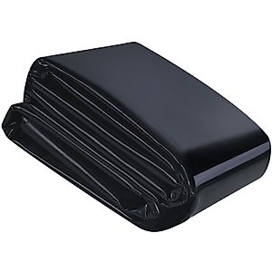 UWIOFF Pond Liner, 20 Mil 7 x 10 Feet Pond Liners for Outdoor Ponds, Black LDPE Fish Pond Liner for Small Ponds, Streams Fountains and Garden Waterfall