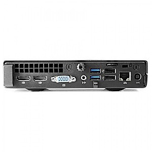 HP 600 G1 Micro Desktop Computer Ultra Small Tiny PC (Intel Core i3-4160T, 4GB Ram, 500GB HDD, WiFi, USB 3.0) Win 10 Pro (Renewed)