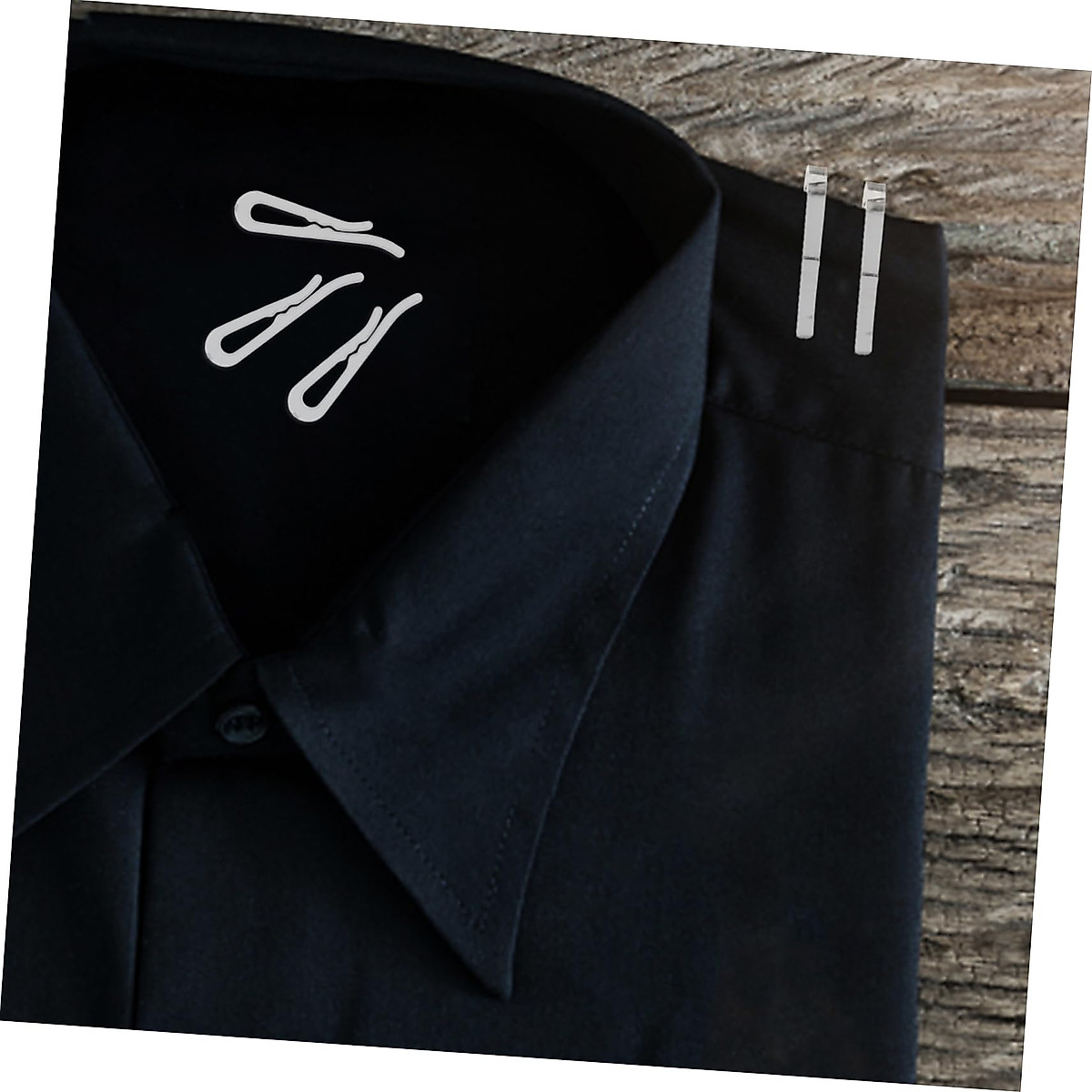 Ciieeo 300 Pcs U Shape Shirt Clips Scarf Clip Party Layout Clips Clothespin Pants Shirt Organizer Clips Garment Clips Alligator Clips Dresses Bra for Dress Clip Holder Tie Clips Christmas