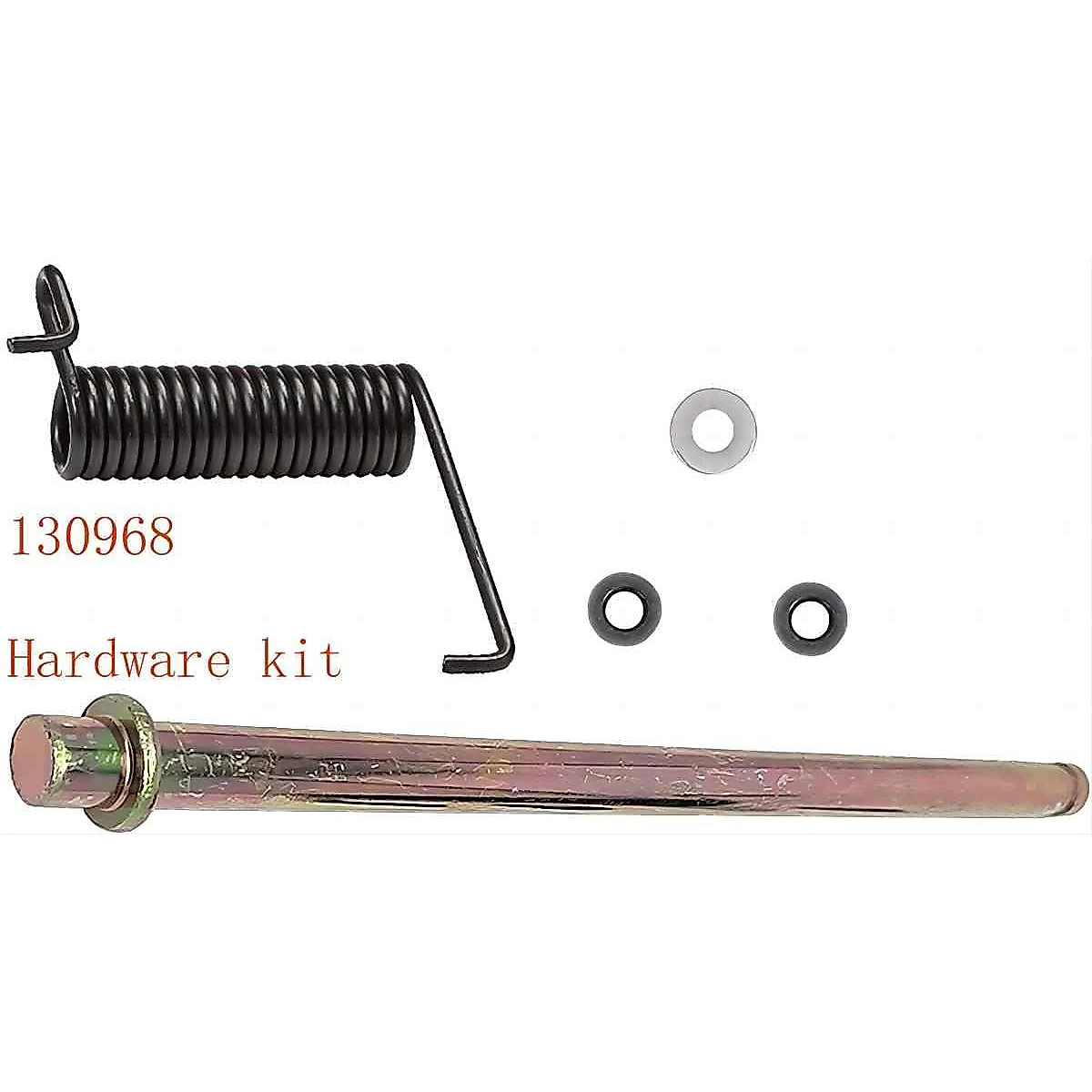 Zhiqinge ZFLXH's Mounting Hardware Kit Replace Craftsman 42" Deflector for 130968 110452X 123713X 131491 532123713, 532110452, 532131491