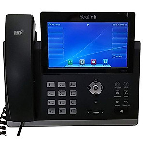 Yealink SIP-T48G Gbit VoIP Phone Ultra-Elegant Touchscreen (Renewed)