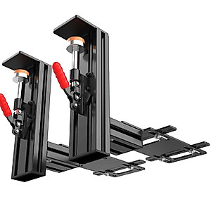 MEZA-Set of 2 Hotas Desk Mounts Joystick Mount Compatible with Logitech G X52/X52 Pro/X56/X56 Rhino/Thrustmaster T.16000M FCS/TCA Officer Pack Airbus Hotas Mount