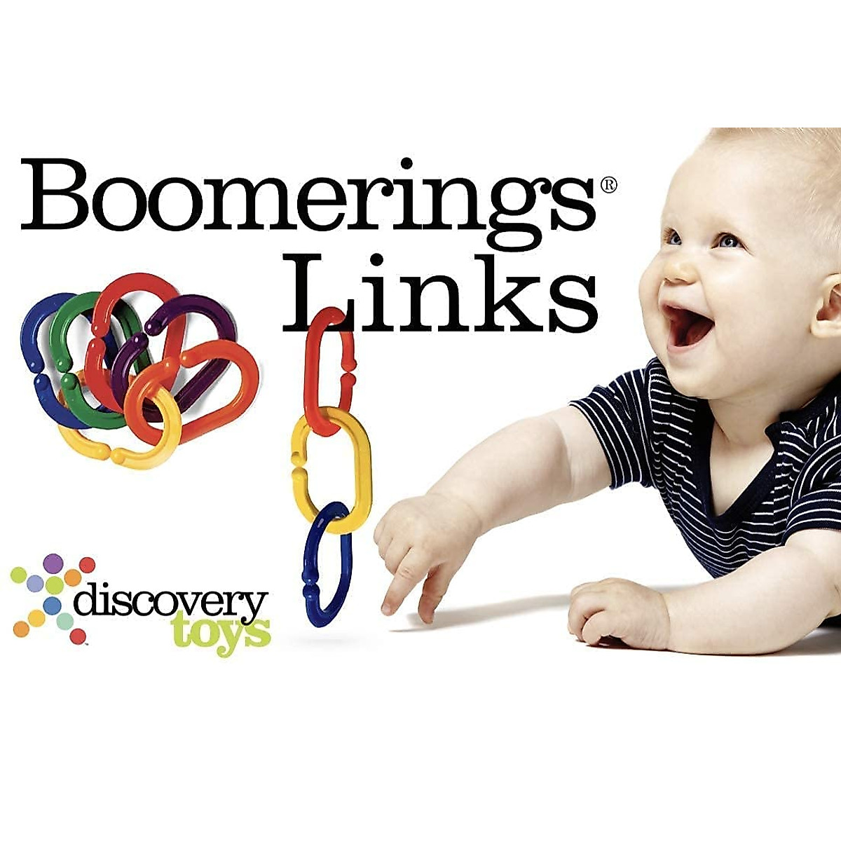 Discovery Toys BOOMERINGS Links & Try-Angle 5-in-1 Bundle