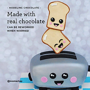 Satin Ice ChocoPan Bright White Modeling Chocolate, 1 Pound