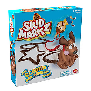 Skid Markz Game - The Scootin,' Dog-Doodlin' Drawing Game by Goliath