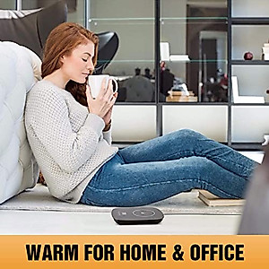 YEOSEN Coffee Mug Warmer - Coffee Cup Warmer with 3 Temperature Setting , Adjustable Temperature Beverage Warmer with Auto Shut Off ,Coffee Gifts (Without Mug)