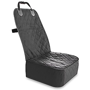 Active Pets Front Seat Dog Cover, Durable Protector Against Mud & Fur Waterproof, Scratch Proof & Nonslip Seat Pet Cover - Dog Car Seat Cover for Front Seat With Safety Anchors for Cars, Trucks & SUVs