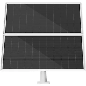 ANWIKE Solar Panel for Security Camera Outdoor Waterproof Solar Panel with 360° Adjustable Mounting, Solar Panels Charging Cable, Continuously Power for Home Security Cameras