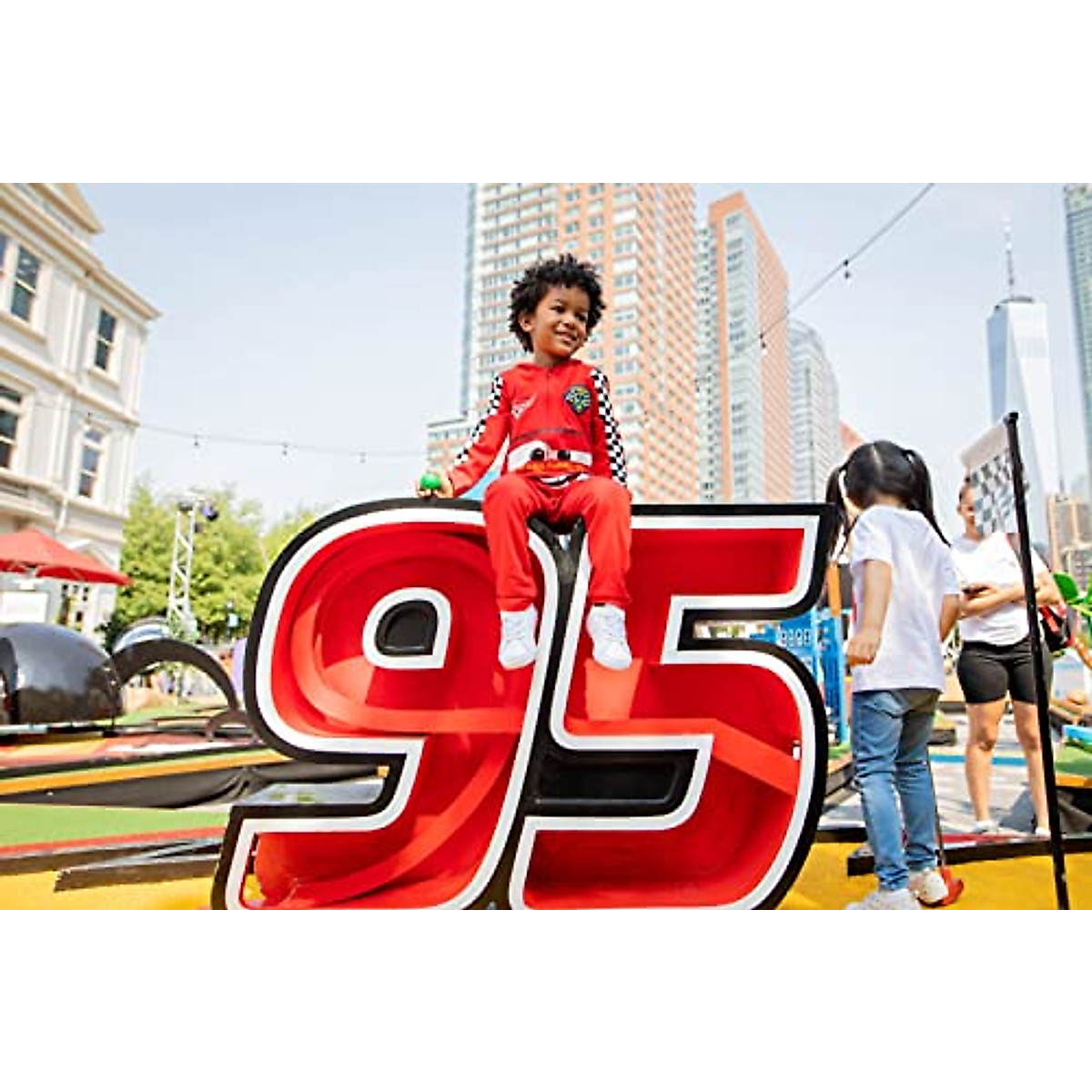 Disney Cars Baby Boys Lightning McQueen Costume Coverall 6-12 Months Red