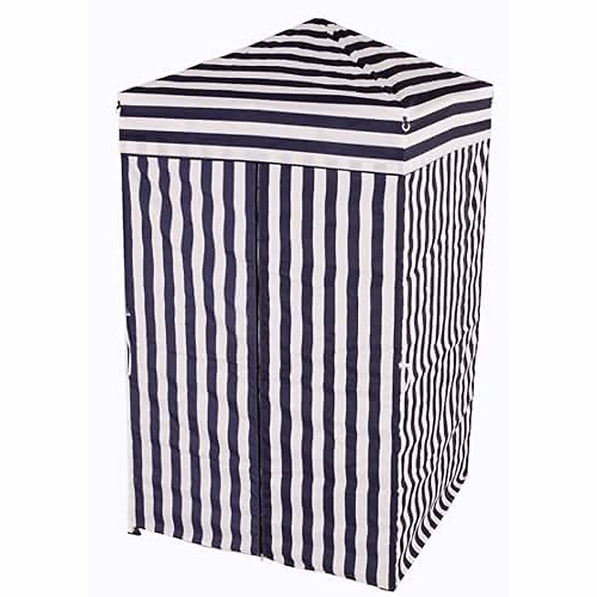 Impact Canopy 4' x 4' Portable Dressing Room, Pop Up Portable Changing Room, Navy Blue / White