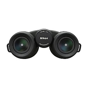 Nikon PROSTAFF P7 10x42 Binocular | Waterproof, fogproof, Rubber-Armored Full-Size Binocular, Oil & Water Repellent Coating & Locking Diopter | Official Nikon USA Model
